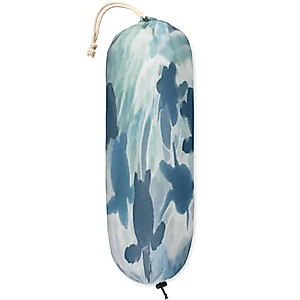 Sea Turtle Plastic Bag Holder, Underwater Turtle Grocery Bag Storage Holder Hanging Garbage Shopping Bag Trash Bags Organizer for Kitchen Home