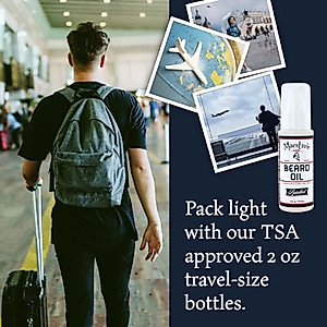 Maestro's Classic BEARD OIL | High-Shine Moisturizing & Taming for All Beard Types & Lengths- Spirited blend, 2 Ounce