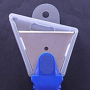 ALLEX Mini Scraper Tool 2.3" (Wide), Japanese Paint Scraper for Paint, Kitchen Cleaning, Griddle, Cooktop, Cast Iron Pan, Rust, Carbide, Made in JAPAN