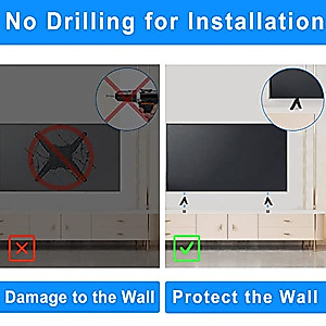 Universal TV Stands Compatible with TCL Smart TV Above 40 Inch. Replacement TV Legs for TCL TV Stand Legs, Suitable for TCL Roku Smart TV 40in 43in 48in 49in 50in 55in etc.