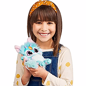 Magic Mixies Magical Misting Cauldron with Interactive 8 inch Blue Plush Toy and 50+ Sounds and Reactions, Multicolor