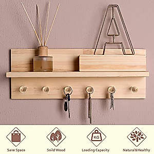 50 Pcs Mini Shaker Pegs Wooden Hooks Wall Mounted, Smooth Texture Wood Pegs for Hanging Coat Hat Towel Clothes Wall Organizing Supplies, 0.98 x 0.43 Inch
