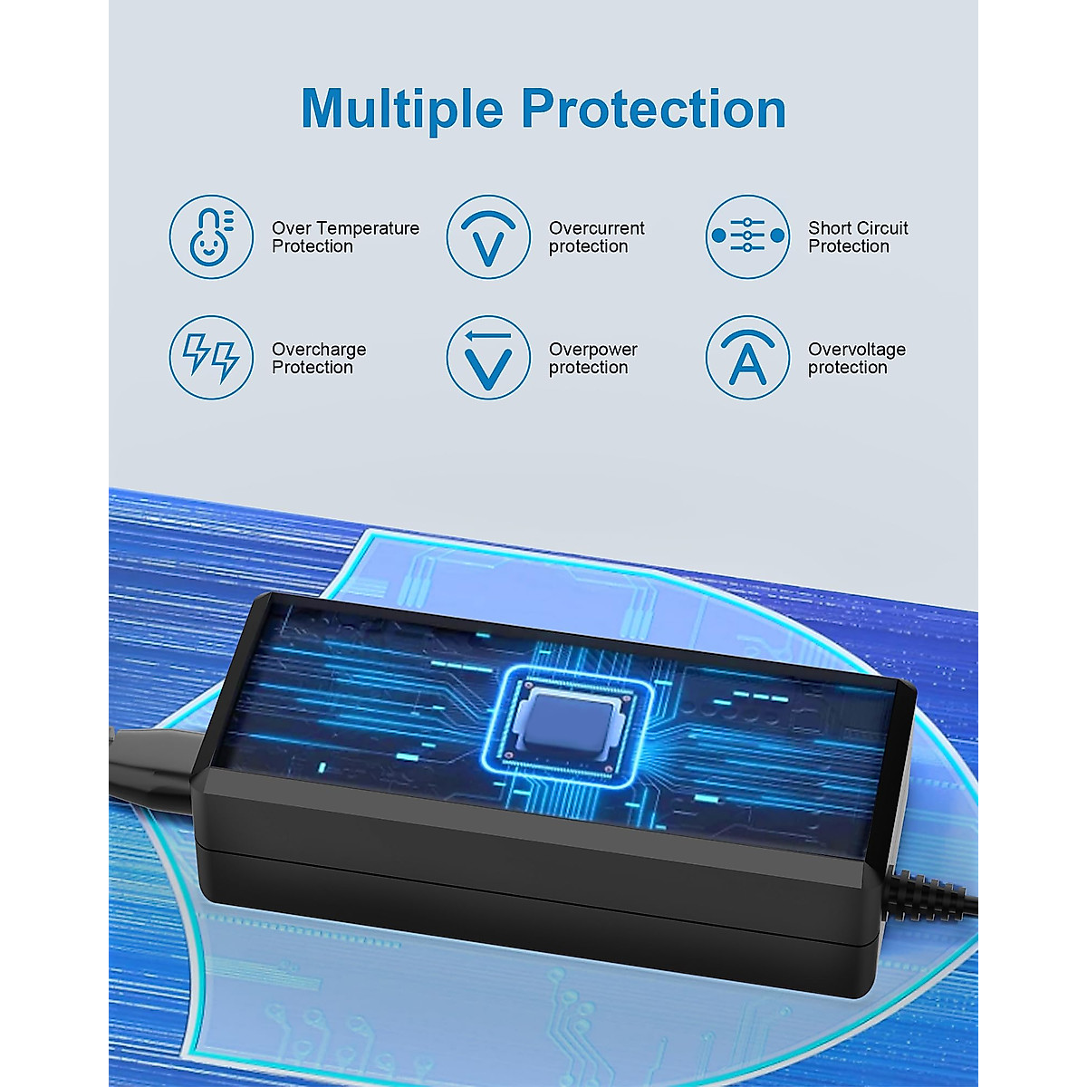 for Samsung Monitor Power Cord DC 14V 4A for Samsung SyncMaster 32” 27" 24" 22" 23" 20" 19" 18" 17" 15” Screen LED LCD TFT Monitor TV Power Supply Cord