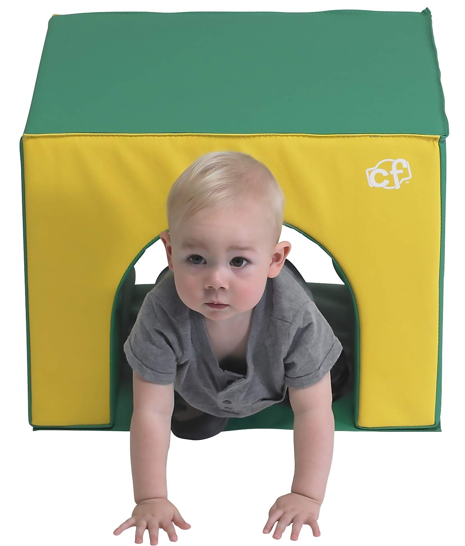 Children's Factory Crawl Through Soft Play Tunnel, Foam Indoor Toddler/Baby Climbing Toys, Baby Crawling Toy for Playrooms/Homeschools/Classrooms