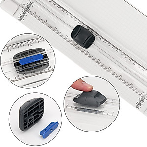 VIKDOOK Paper Cutter Replacement Blade for Portable Trimer 12” 13” Roller Holder Cutter Replace Cutting Scoring Blade for Timmer