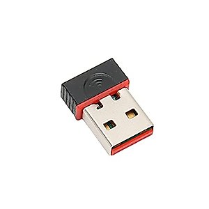 USB WiFi 6 Adapter, 2.4GHz 802.11 B g n ax Wireless Network Adapter, 286Mbs Mini WiFi Dongle for Windows10 11, Large Coverage Area