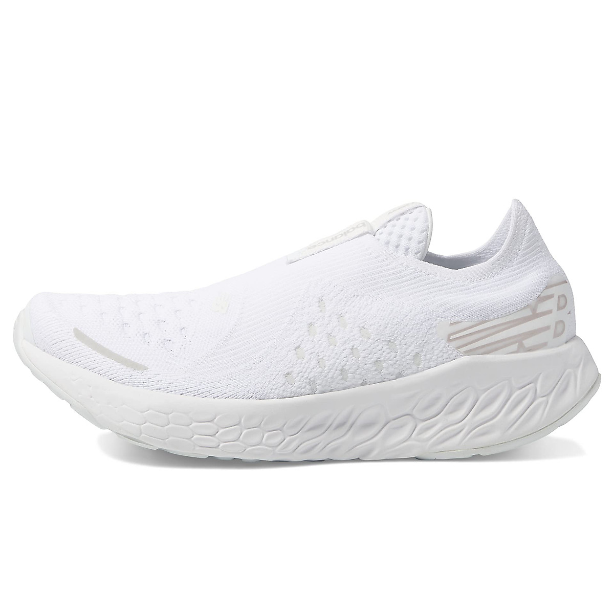 New Balance Men's Fresh Foam X 1080 Unlaced V1 Running Shoe, White/White, 12