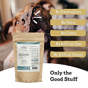 Farm Hounds - Chicken Gizzards - Premium Natural Chicken Jerky For Dogs - From 100% Humanely Raised Chicken - Break-To-Size - Great For Training & Treats - No Added Fillers - Made in USA - 4oz -1 Pack