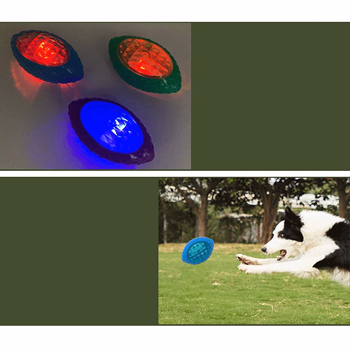 balacoo 3pcs Flash Toys Dog Toys for Large Dogs Funny Dog Toy Treat Chew Toys Cleaning Tool Pet Interactive Dog Teasing Teether Toy Cleaning Toy Kitten Toys Dog Led Vocalize Dog Ball
