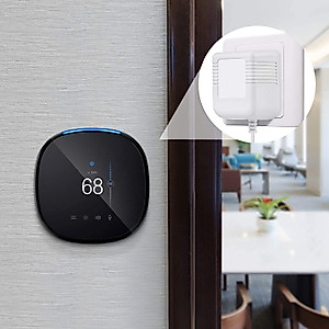 MEROM 24V 500mA 26ft C Wire Transformer Adapter Compatible with Nest/Ecobee/Sensi/Honeywell Thermostat, Nest Hello Doorbell/Ring Door Bell Power Supply