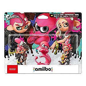 Nintendo Splatoon Series - Octoling Amiibo 3-pack - Switch