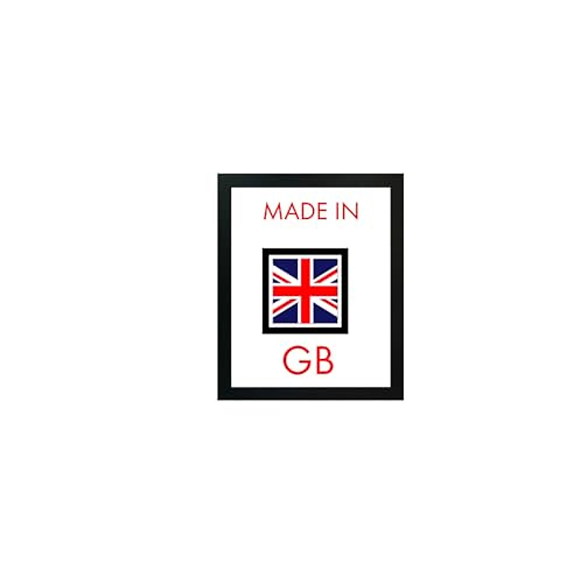 FRAMES BY POST METROGOLDWITHBLUMT5040CM1612 Frame, 50 x 40 cm Image Size 16 x 12 Inch Plastic Glass, Gold Blue Mount