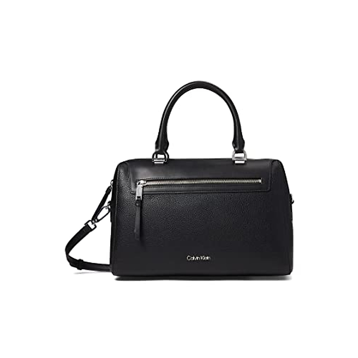 Calvin Klein Opal Satchel Black/Silver One Size