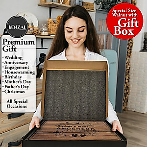 Personalized Handmade Cutting Board, Custom Couple Gift, Wedding, Anniversary, Housewarming Gifts for Couple, Cool Unique Gifts, Charcuterie Board for Bride, Couple, Parent, Friends, Wedding Registry