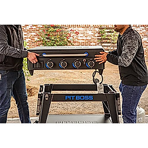Pit Boss Ultimate Gas 4 Burner Non-Stick Lift-Off Griddle