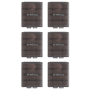 Panasonic eneloop pro AAA High Capacity Batteries (8-pack) and Battery Storage Cases (6-pack)