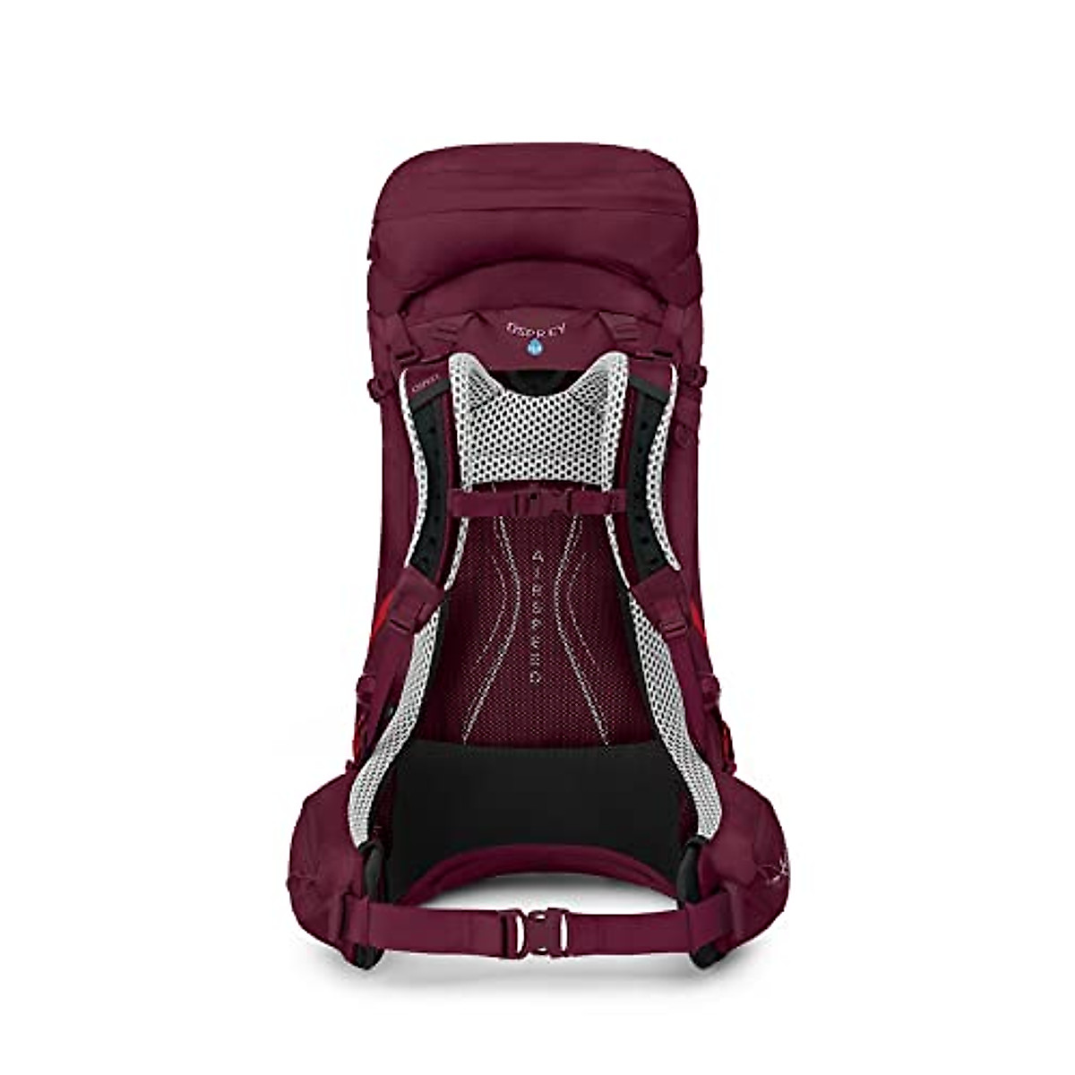 Osprey Aura AG LT 50L Women's Backpacking Backpack, Antidote Purple, WXS/S