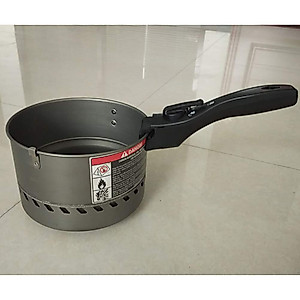 Removable Handle Black, Detachable Handle, Clip Handle, Universal Detachable Handle, Replacement Handle, Pot Woks Frying Pan Stockpot Handle,Anti Scalding pot handle