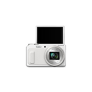 Panasonic DMC-ZS45W 16 MP Digital Camera with 3-Inch LCD (White)