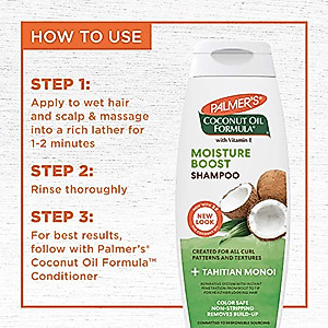 Palmer's Coconut Oil Formula Moisture Boost Conditioning Shampoo, 13.5 fl. oz.