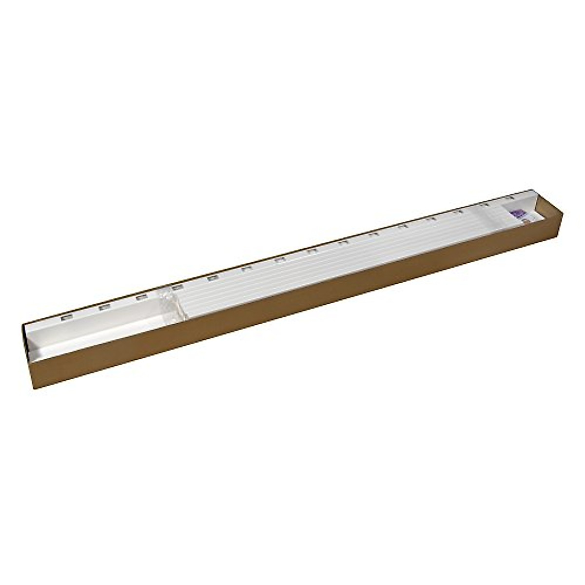 Zippity Outdoor Products ZP19001 No Dig Madison Vinyl Picket Fence, White, 30" x 56.5" (1 Box, 2 Panels), 1 x Pack of 2