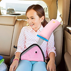 R HORSE 4Pack Seatbelt Pillow Seat Belt Covers for Kids, Adjust Shoulder Pads Cushion Plush Soft Seat Belt Strap Cover Headrest for Children Baby