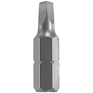Bosch 29050 1-Inch Length Full Hex R2, Number 2 Square Recess Bit, Gray