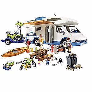 Playmobil Camping Mega Set Toy, Multicolor