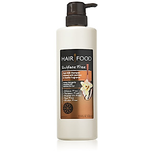 Hair Food Sulfate Free Hair Milk Shampoo with Jasmine & Vanilla Fragrance, 17.9 Fluid Ounce