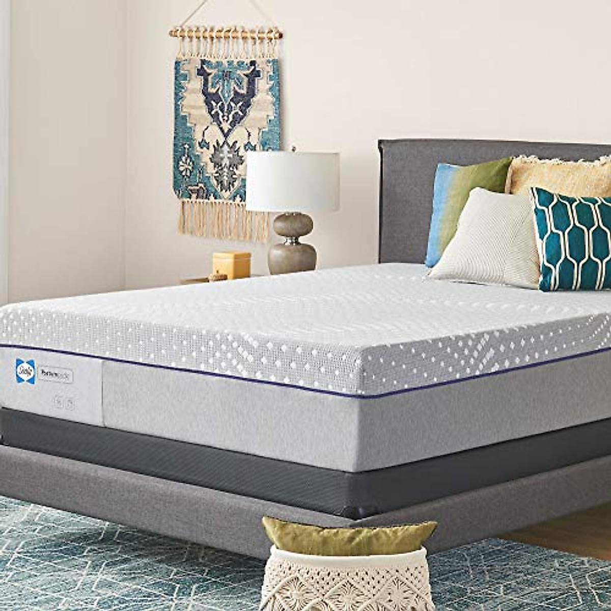 Sealy Posturepedic Foam Lacey Firm Feel Mattress, Queen