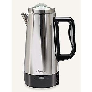 Capresso 12 Cup Perk Coffee Maker, Stainless Steel