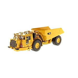 Diecast Masters 1:50 Caterpillar AD60 Articulated Underground Truck, with Working LED Lights and Removable Rock Load Included – High Line Series 85516