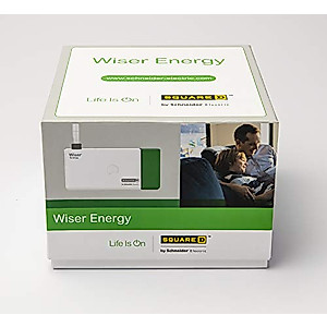 Schneider Electric WISEREM Energy Monitor System, White