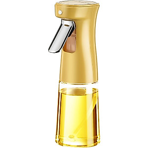 CZDIDEXI Oil Sprayer for Cooking, 240ml Glass Olive Oil Sprayer Mister, Olive Oil Spray Bottle