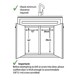 TrashRac 82153-3 Gallon Trash Rack System