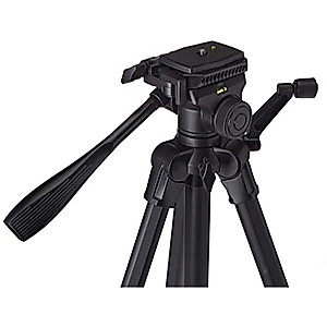 NATIONAL GEOGRAPHIC PhotoTripod Kit Large, with Carrying Bag, 3-Way Head, Quick Release, 4-Section Legs Lever Locks, Geared Centre Column,Load up 3kg, Aluminium, for Canon, Nikon, Sony, NGHP001