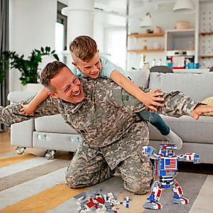 STEM Robot Kit, STEM Toys for 7+ Year Old Boys, Transformer Robot Building Kit, STEM Projects for Kids Ages 8-12, STEM Toys for Boys Age 8-12, STEM Legos for Boys Age 8-12, STEM Kits for Kids & Adults