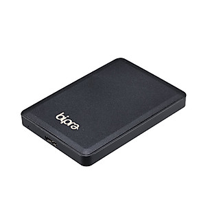 BIPRA S3 2.5 inch USB 3.0 FAT32 Portable External Hard Drive - Black (320GB)