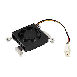 Dedicated 3007 Cooling Fan 12V for Raspberry Pi Compute Module 4 CM4 (NOT Include), PWM Speed Adjustment, Low Noise, with Thermal Tapes