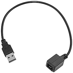 RED WOLF Car Radio Factory USB Port Retention Cable Wiring Harness Fit for 2011-2022 Subaru WRX Impreza Forester Outback Retain OE USB Wire Adapter Install Aftermarket Stereo Head Unit 4 Pin Input