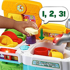 LeapFrog Scrub 'n Play Smart Sink, Multicolor