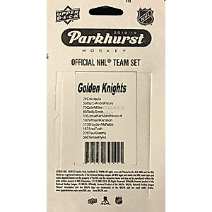Golden Knights 2018 2019 Factory Sealed Team Set