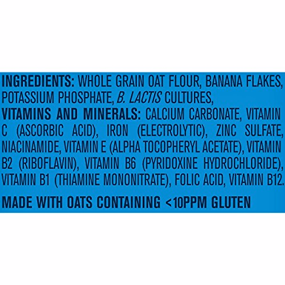 Gerber Baby Cereal 2nd Foods Probiotic, Oatmeal Banana, 8 Ounce (Pack of 6)