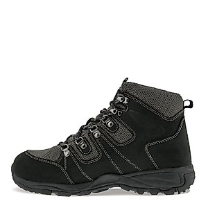 Drew Shoe Men's Trek waterproof and slip-resistant Extra-Depth Black Hiking Boot 11 6E US