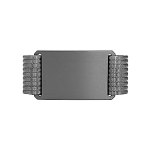 GRIP6 Classic Belt - 1.5-Inch Adjustable Nylon Belts - Versatile Lifestyle and Tactical Belt for Men and Women - Made in the USA (Gunmetal) *OLD SIZE*