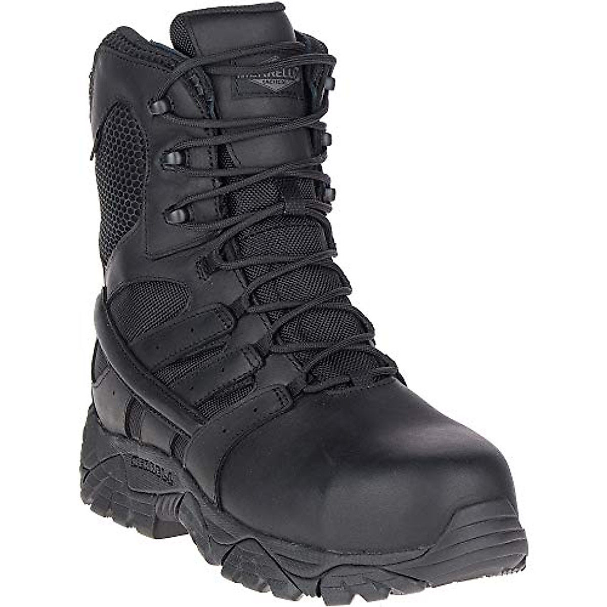 Merrell J17555W10.0 Moab 2 8" Response WP CT - Black Black 10.0
