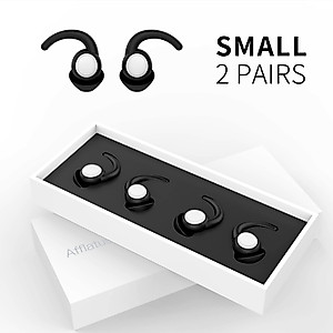 Afflatus Small Ear Plugs for Kids (Children Age 10-17) or Adults with Small Ear Canals, Small Earplugs for Kids, Noise Reduction, Sleeping, Concerts, Airplane Pressure. (Size S, Pairs*2)