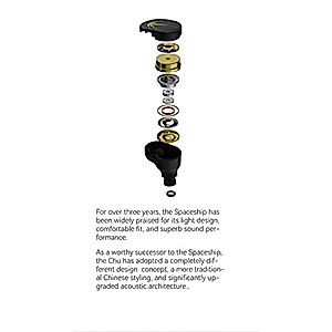 Moondrop CHU High Performance Dynamic Driver IEMs in-Ear Earphone (with mic)