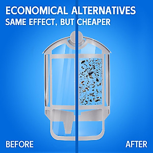 6 Pack Refill Cartridge Kit Compatible with ZEVO Plug-in Light M364 and Max, Replacement 100% Fit (6PC)