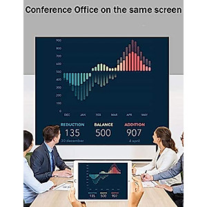 HDMI Wireless Display Adapter 4K, WiFi Mobile Screen Mirroring Receiver Dongle to TV/Projector Receiver Support Compatible with Windows Android Mac iOS 2023 Model